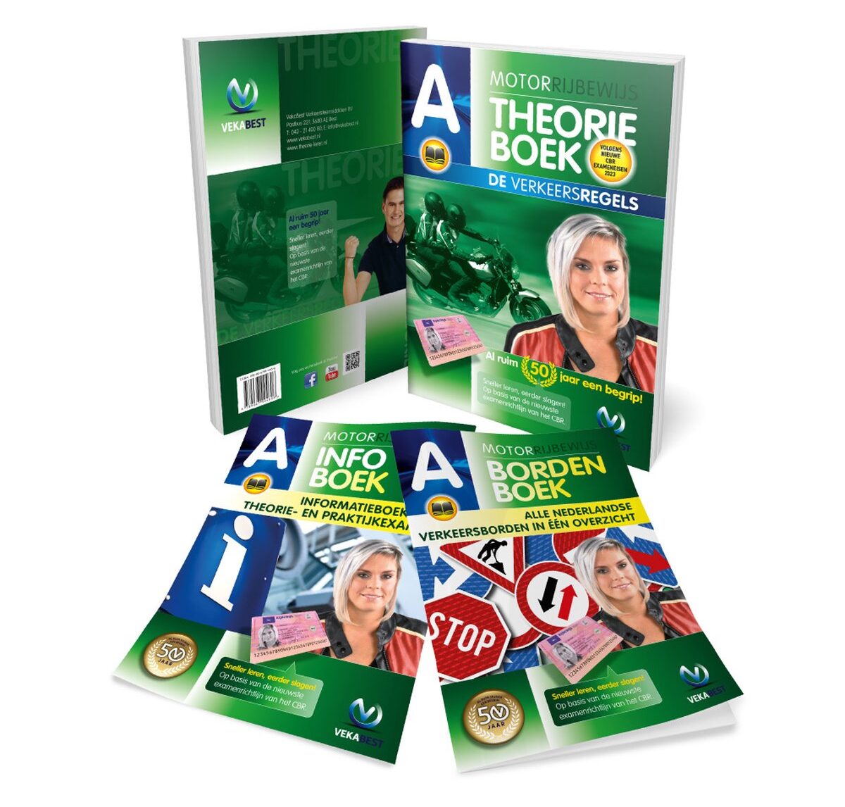 Motor Theorie Boek 2023 | Slaag voor het CBR theorie examen!